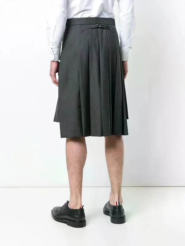 Thom Browne Classic-rise Pleated Skirt