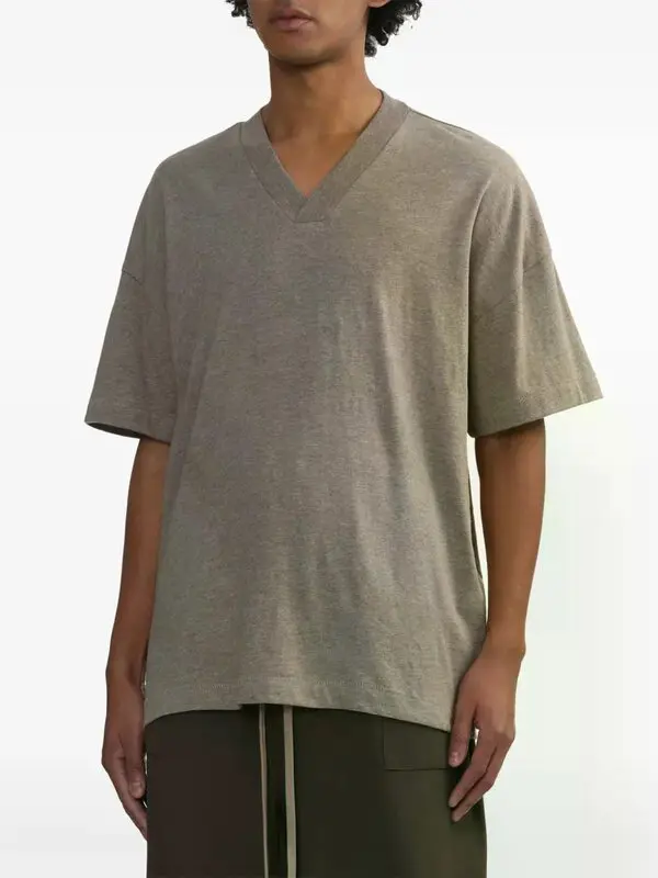 Fear Of God V-neck T-shirt - Grey