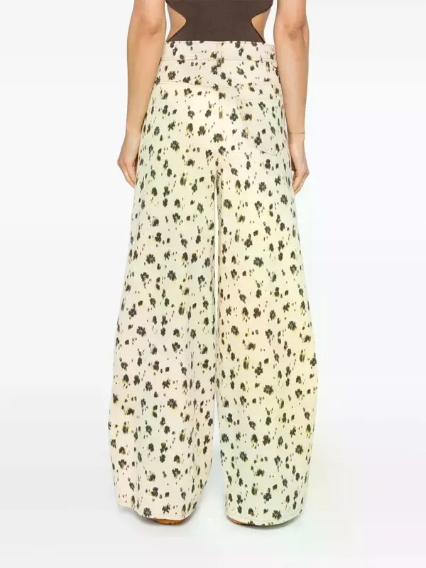 FORTE_FORTE Leopard-print Palazzo Pants