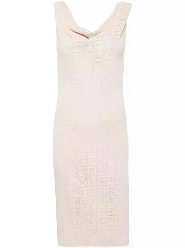 Givenchy 4g-patterned Midi Dress