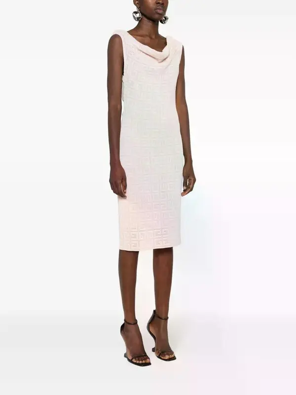 Givenchy 4g-patterned Midi Dress