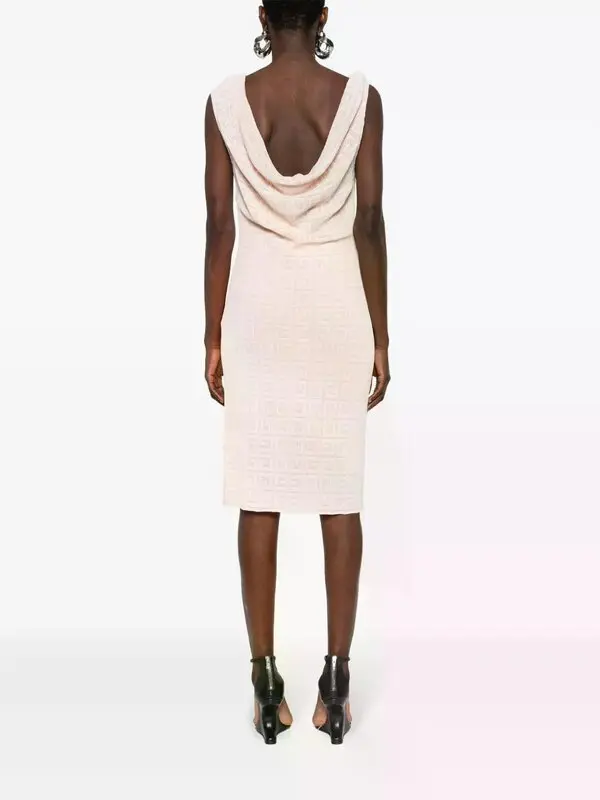 Givenchy 4g-patterned Midi Dress