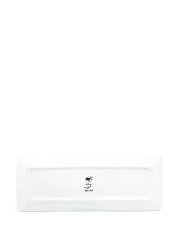 FORNASETTI Face-print Rectangular Tray