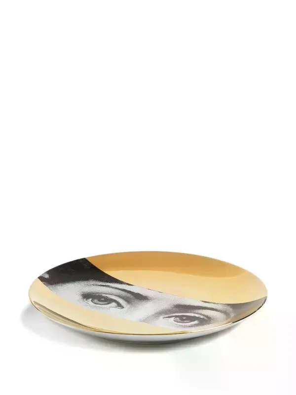 FORNASETTI Tema E Variazioni Wall Plate - Metallic