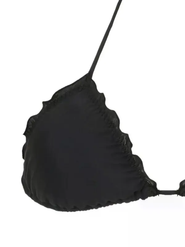 AMIR SLAMA Bikini Top With Ruffle Detail