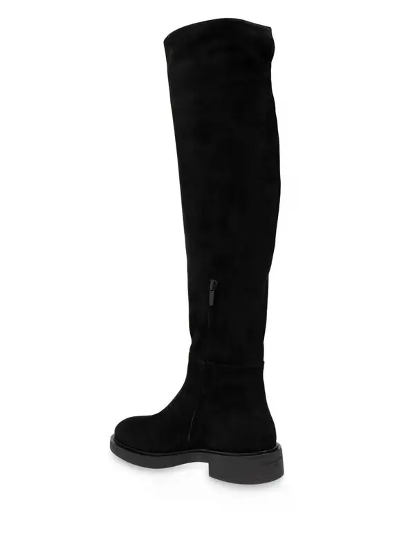 GIANVITO ROSSI Lexington Leather Boots - Black