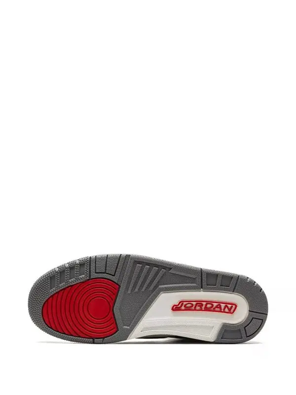 JORDAN Air 3 Cement Gold Sneakers - Black