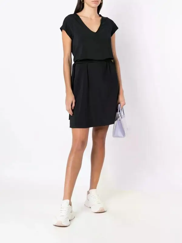 AMIR SLAMA Tied-waist Short Dress
