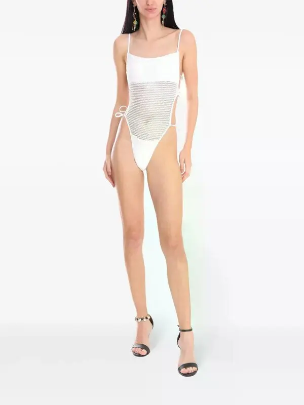 AMIR SLAMA Openwork One-piece Swimsuit