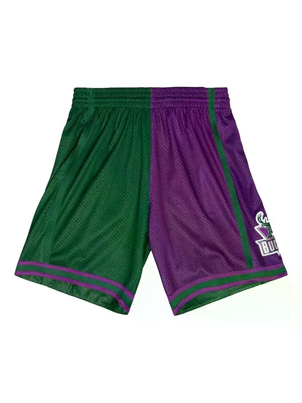 Mitchell & Ness Nba Milwaukee Bucks 1996 Swingman Shorts - Green