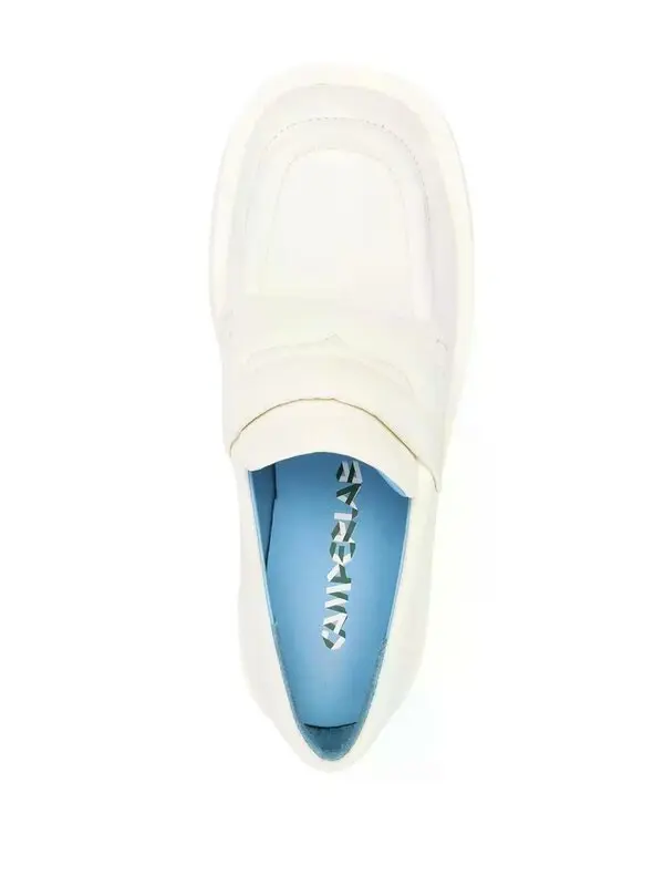 Camper Padded Leather Loafers