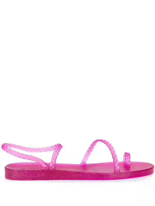 ANCIENT GREEK SANDALS Eleftheria Glitter Sandals - Pink