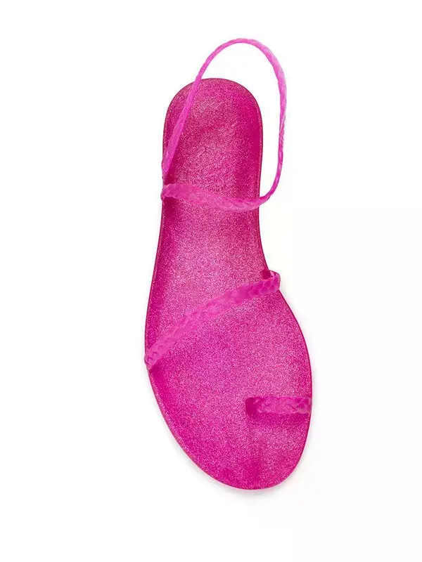ANCIENT GREEK SANDALS Eleftheria Glitter Sandals - Pink