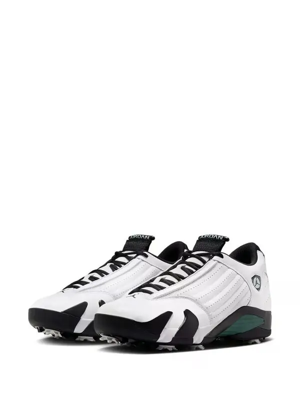 JORDAN Air 14 Oxidized Green Golf Sneakers