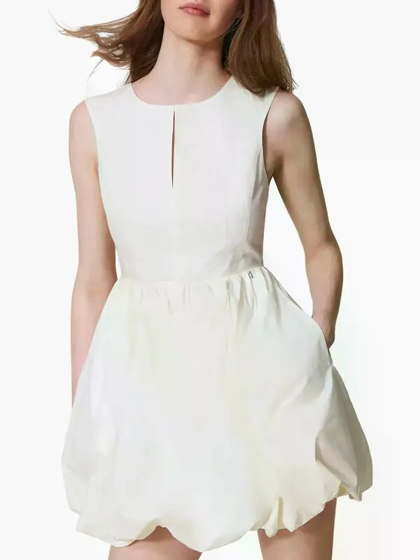 TWINSET Poplin Balloon Dress