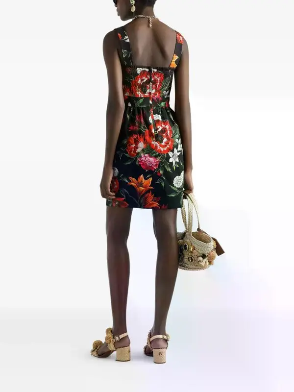 Dolce & Gabbana Floral-print Mini Dress