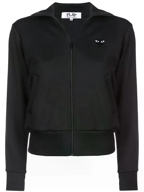 Play Comme Des Garcon Heart Logo-patch Track Jacket