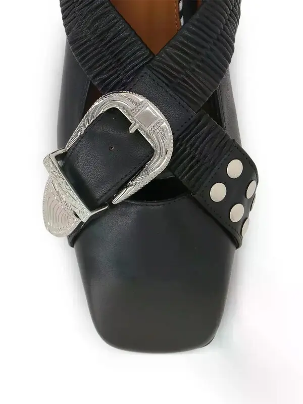 Toga Buckle-detail Pumps
