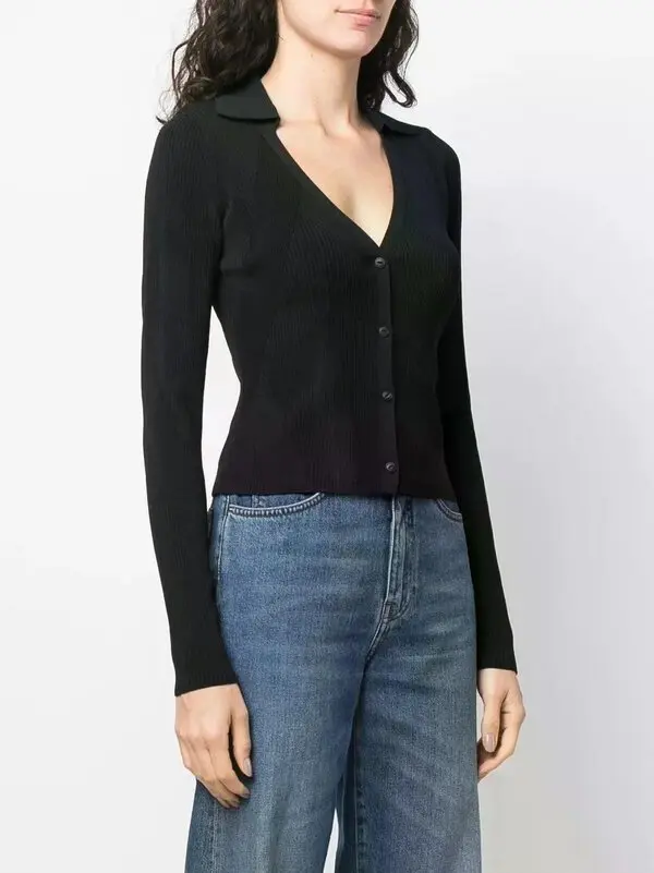 Rag & Bone Ribbed Knitted Cardigan