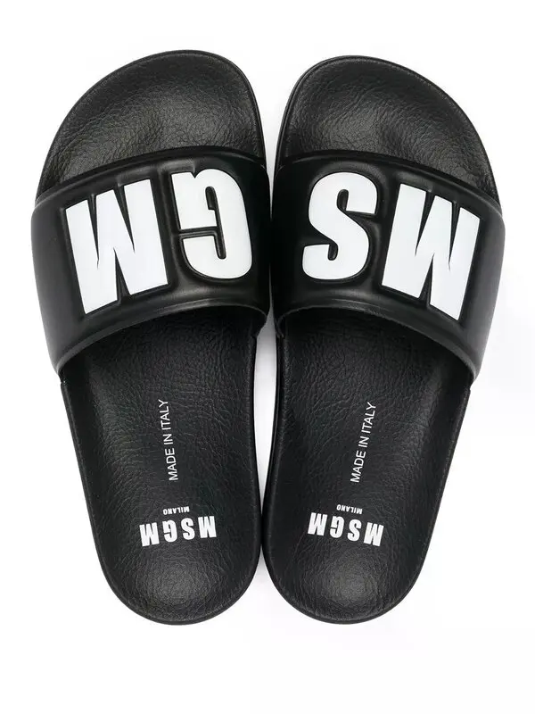 MSGM Logo-print Slides