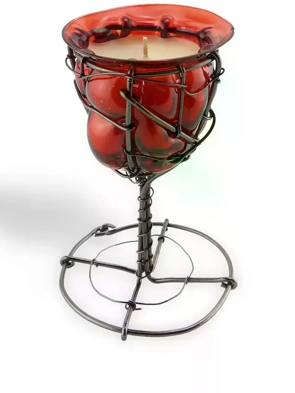 VANESSA MITRANI Image Scented Glass Candle - Red