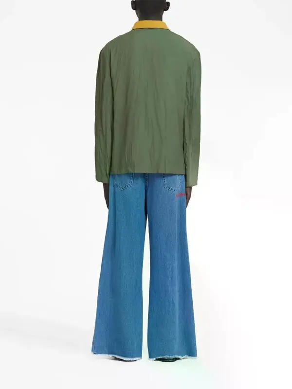 Marni Logo-patch Shirt Jacket