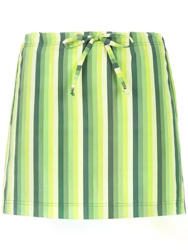 AMIR SLAMA Striped Swimsuit