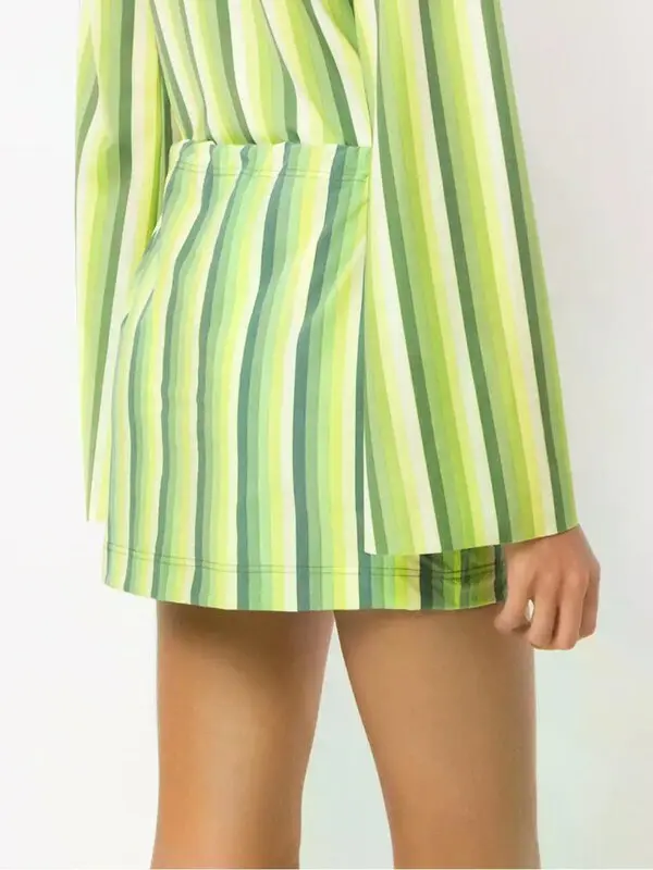 AMIR SLAMA Striped Swimsuit