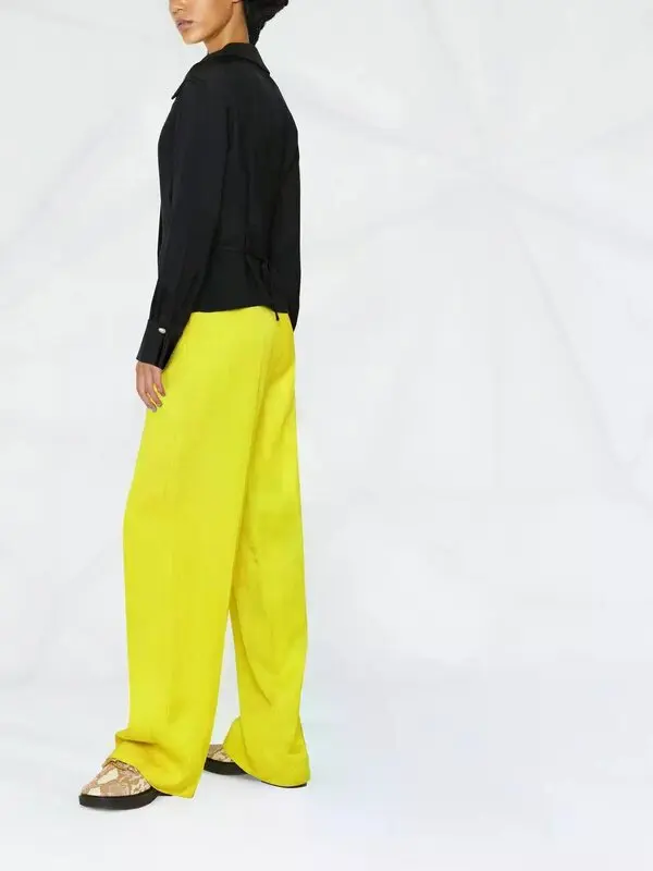 Vince Oversized-collar Long-sleeved Blouse