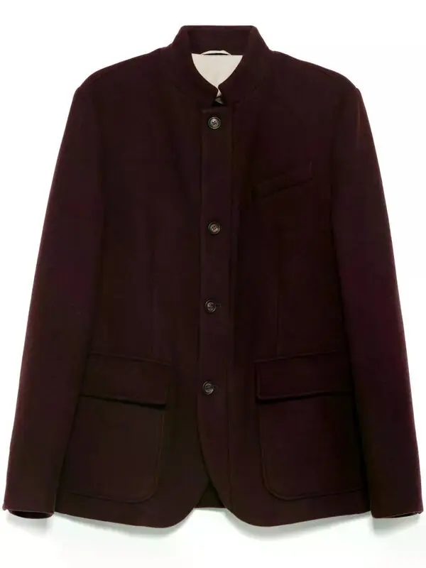 Eleventy Wool Jacket - Red