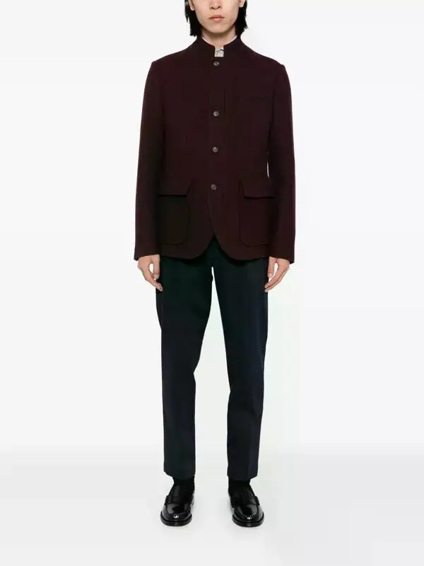 Eleventy Wool Jacket - Red