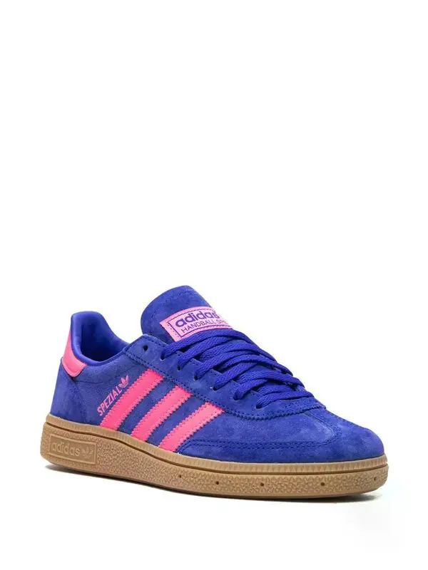 Adidas Handball Spezial Lucid/lucid Pink Suede Sneakers - Blue