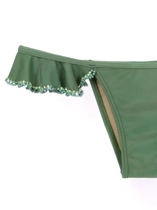 AMIR SLAMA Ruffled Brazilian Bikini