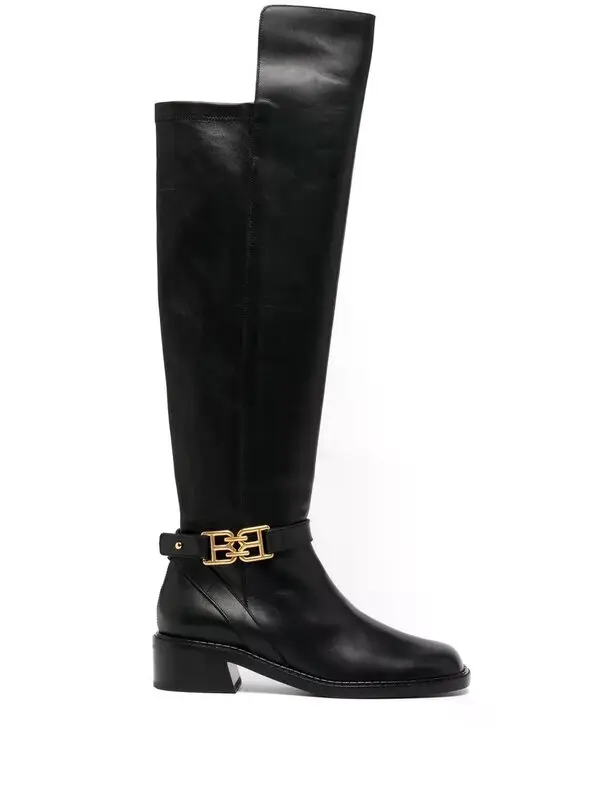 Bally Eloire Leather Long Boots