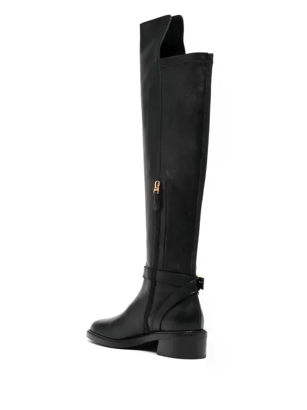 Bally Eloire Leather Long Boots