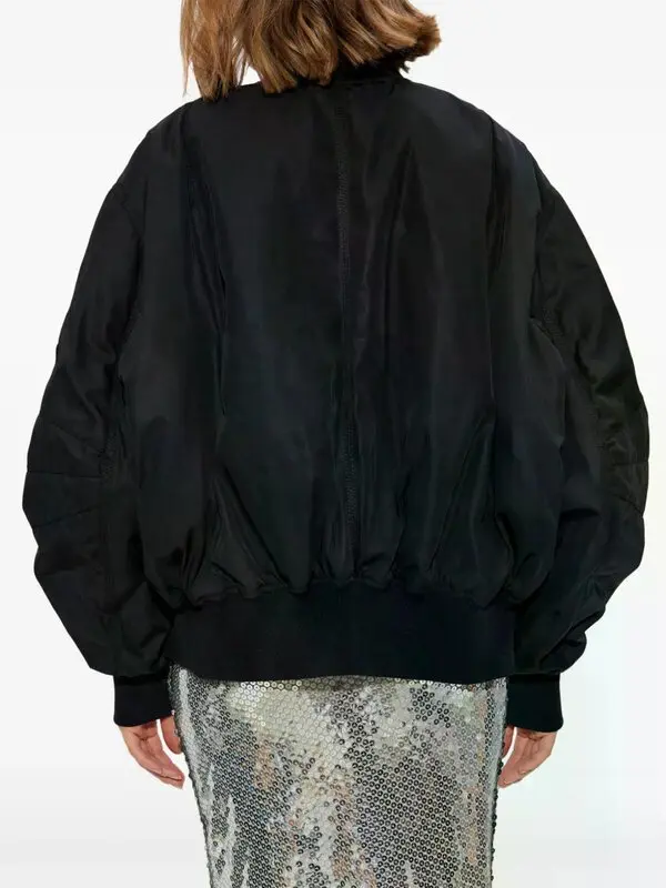 Attico Bishop-sleeves Bomber Jacket