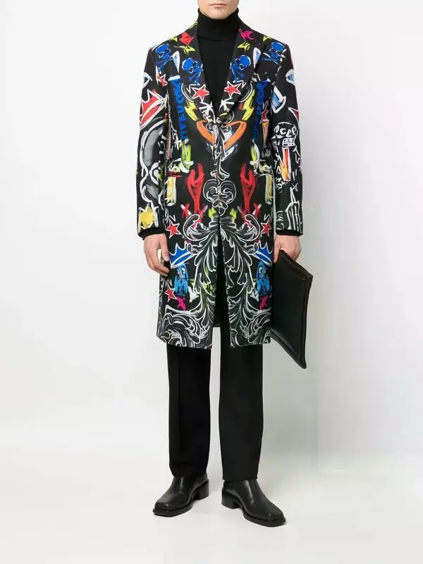 Philipp Plein Agnelli Single-breasted Coat