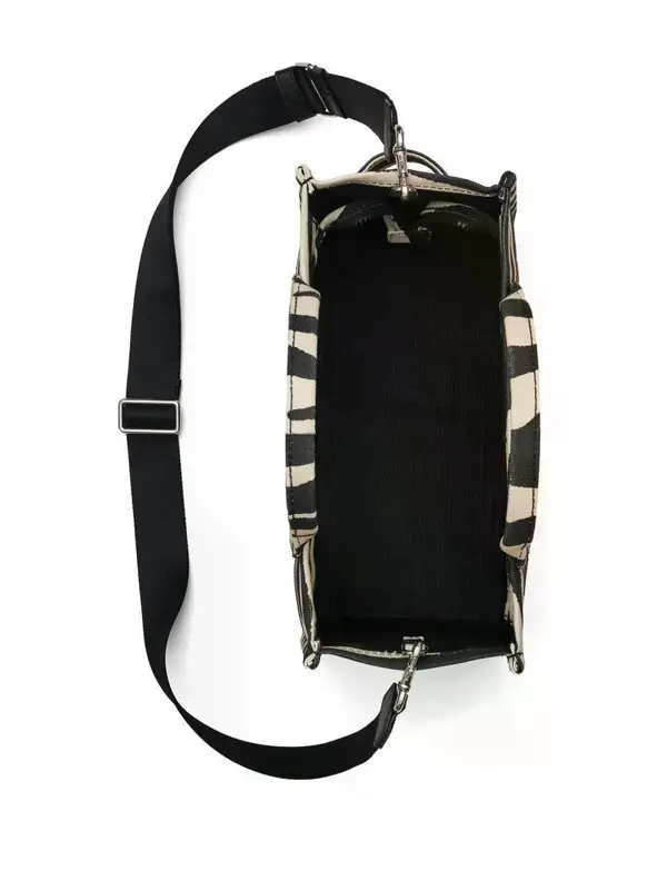 Marc Jacobs Zebra-print Tote Bag - Black