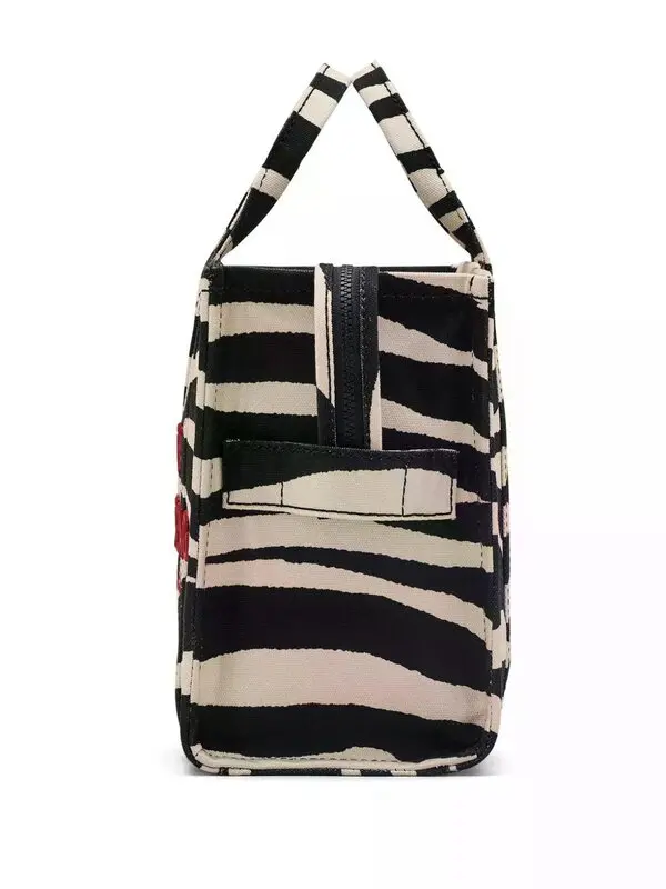 Marc Jacobs Zebra-print Tote Bag - Black
