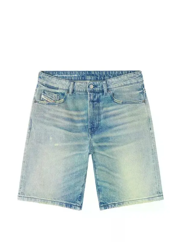 DIESEL® D-fin Denim Shorts - Blue