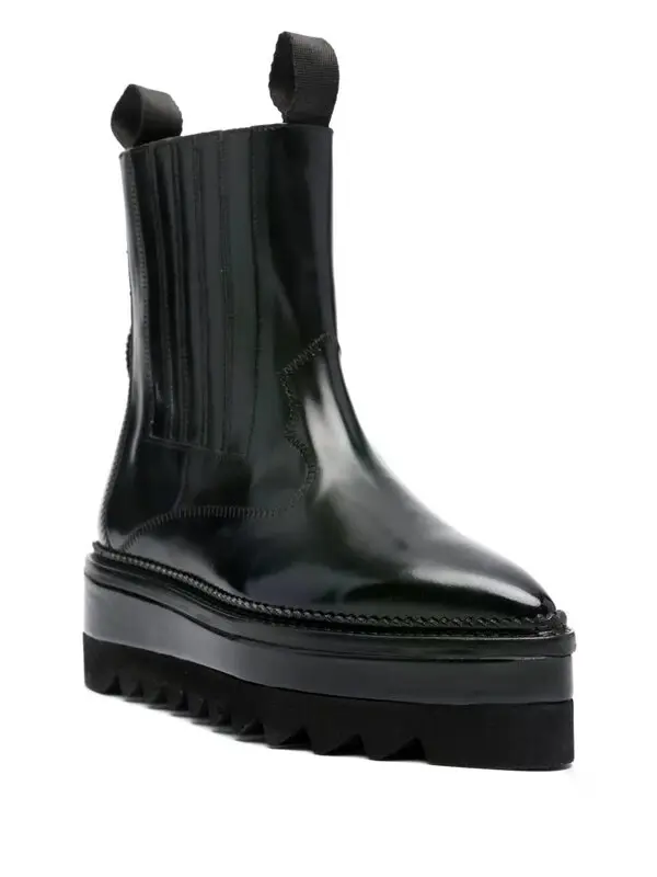 Toga Stud-embellished Platform Boots
