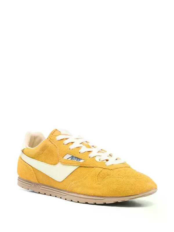 AUTRY Windspin Sneakers - Yellow