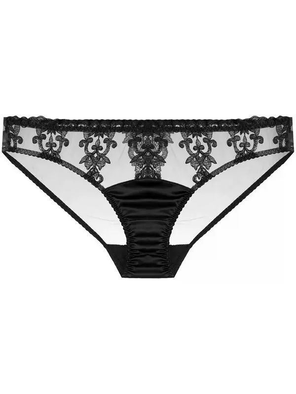 FLEUR OF ENGLAND Onyx Briefs - Black