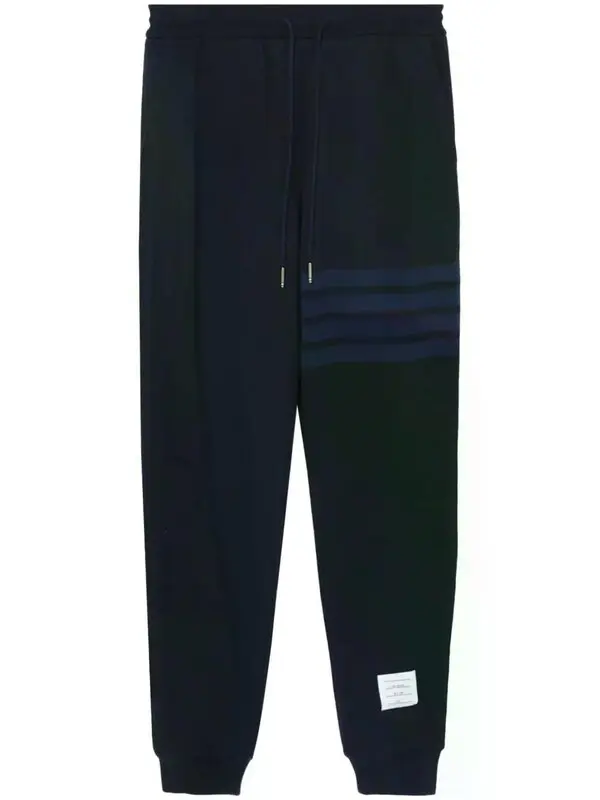 Thom Browne 4-bar Loopback Track Pants - Blue