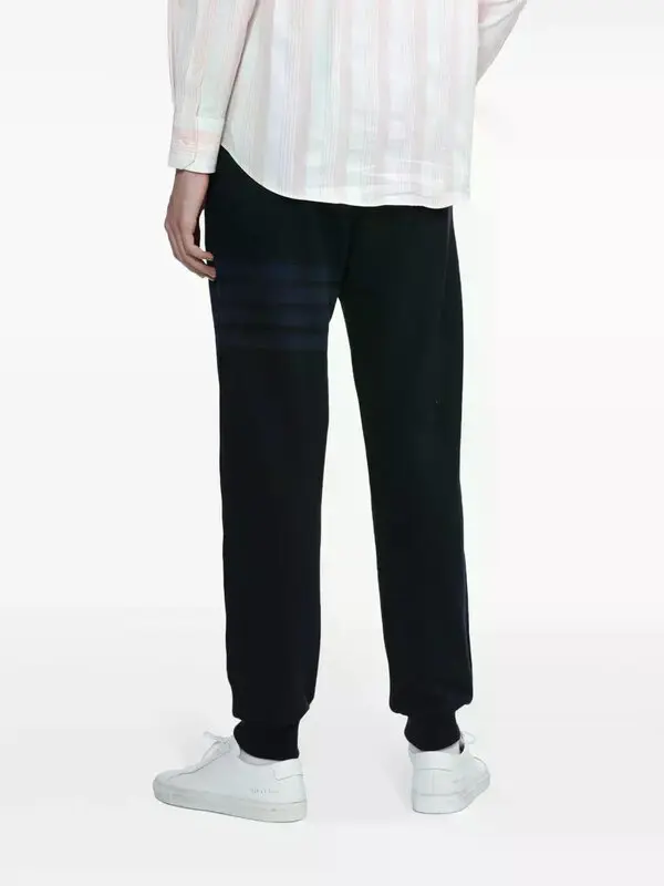 Thom Browne 4-bar Loopback Track Pants - Blue
