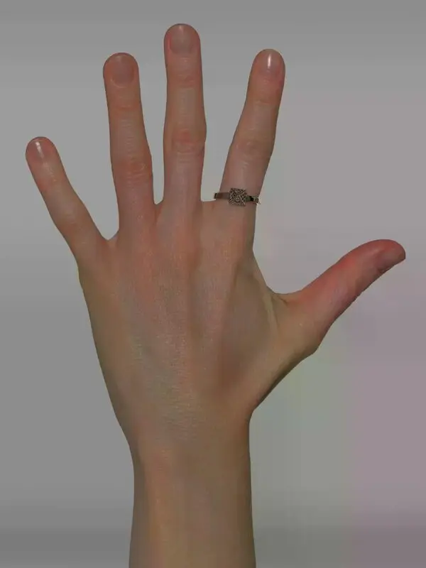 Eddie Borgo Pavé Pyramid Ring