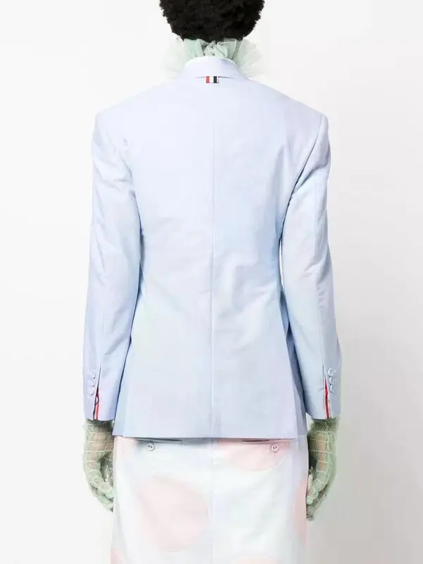 Thom Browne Single-breasted Cotton Blazer