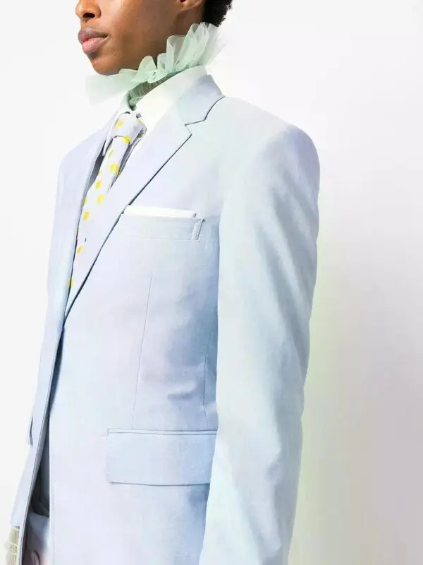 Thom Browne Single-breasted Cotton Blazer