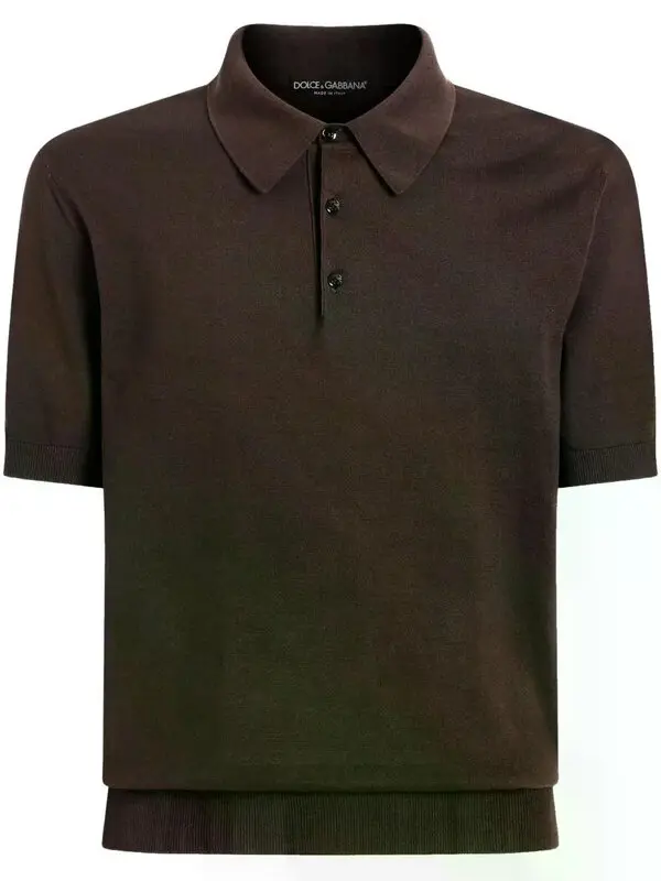 Dolce & Gabbana Short-sleeved Polo Shirt