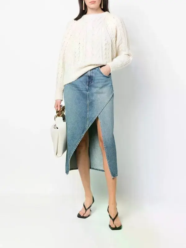 IRO PARIS Cable-knit Wool-blend Jumper